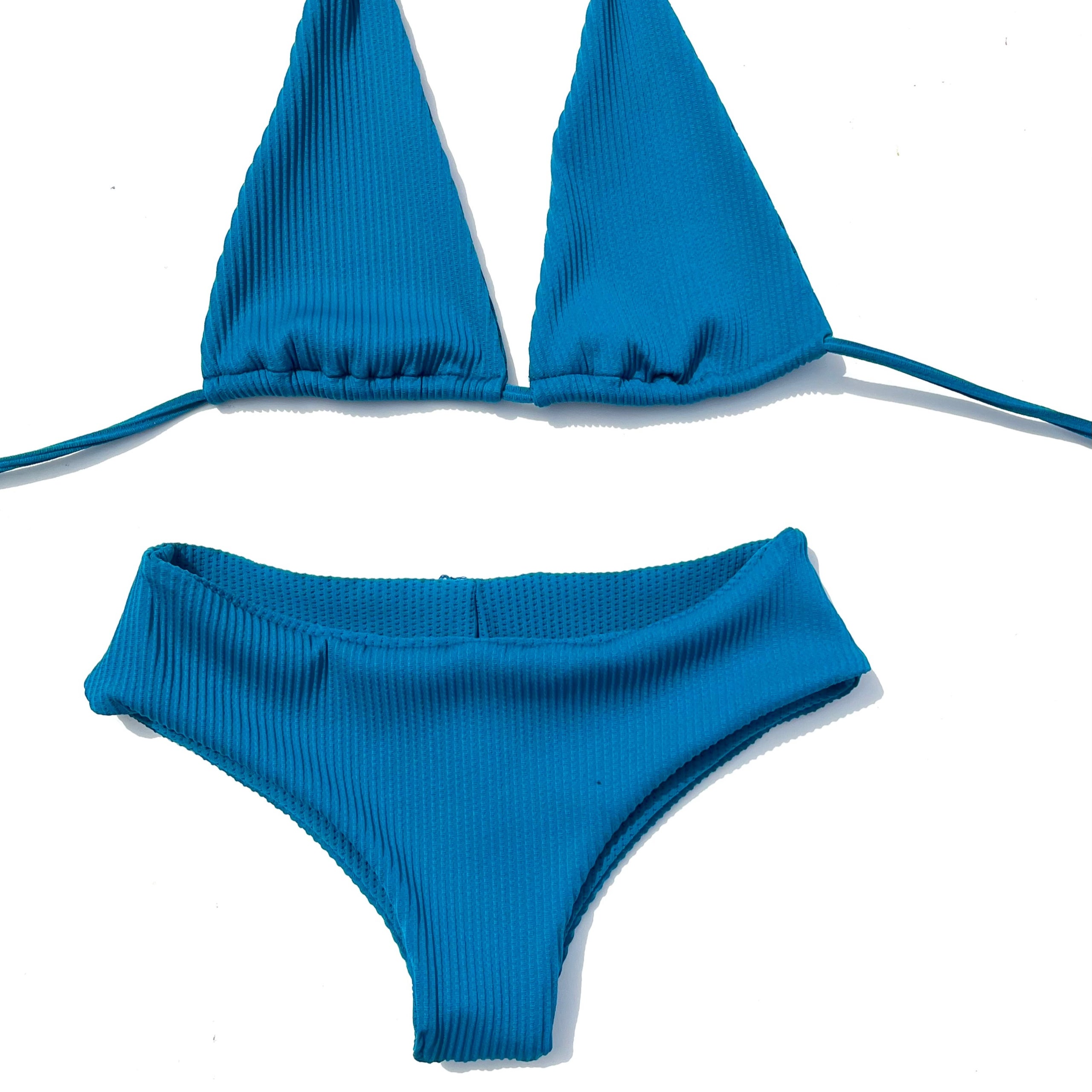 Stevie Hipster Reversible Ribbed Teal | boom boom brazil